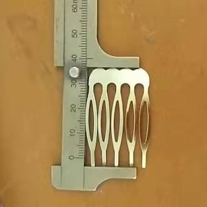 20pcs 5 Comb/8 Comb/10 Comb Hair Comb Base Setting, Brass Blank Hair ...