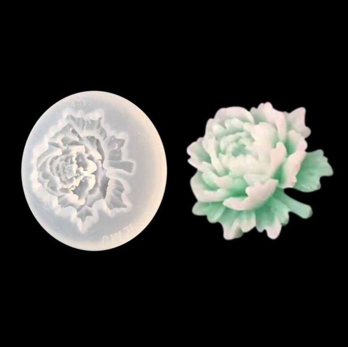 Rose Flower Silicone Mold Resin Silicone Mould Jewelry Making | Etsy