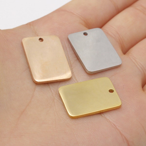 Rectangle Pendant - Etsy