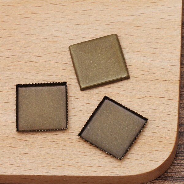 Square Bezel Tray - Etsy