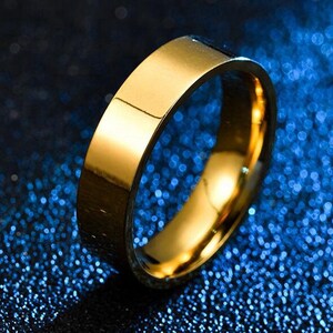 10pcs 6mm Stackable Stainless Steel Rings,blank Stackable, Engravable ...
