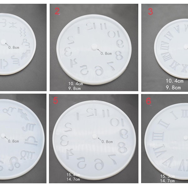 Epoxy Resin Clock - Etsy