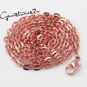 24 Inch 3x4.5mm 0 Shape Cross Link Chains24 Inch Crafting - Etsy