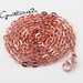 24 Inch 3x4.5mm 0 Shape Cross Link Chains24 Inch Crafting - Etsy