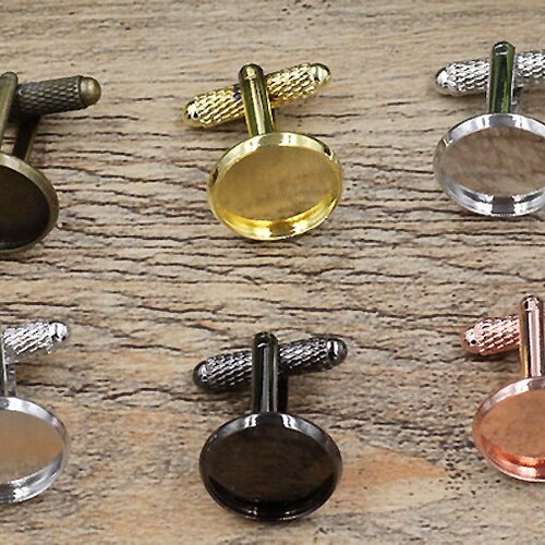 20pcs Cufflinks Blank Cufflink Tray French Style | Etsy