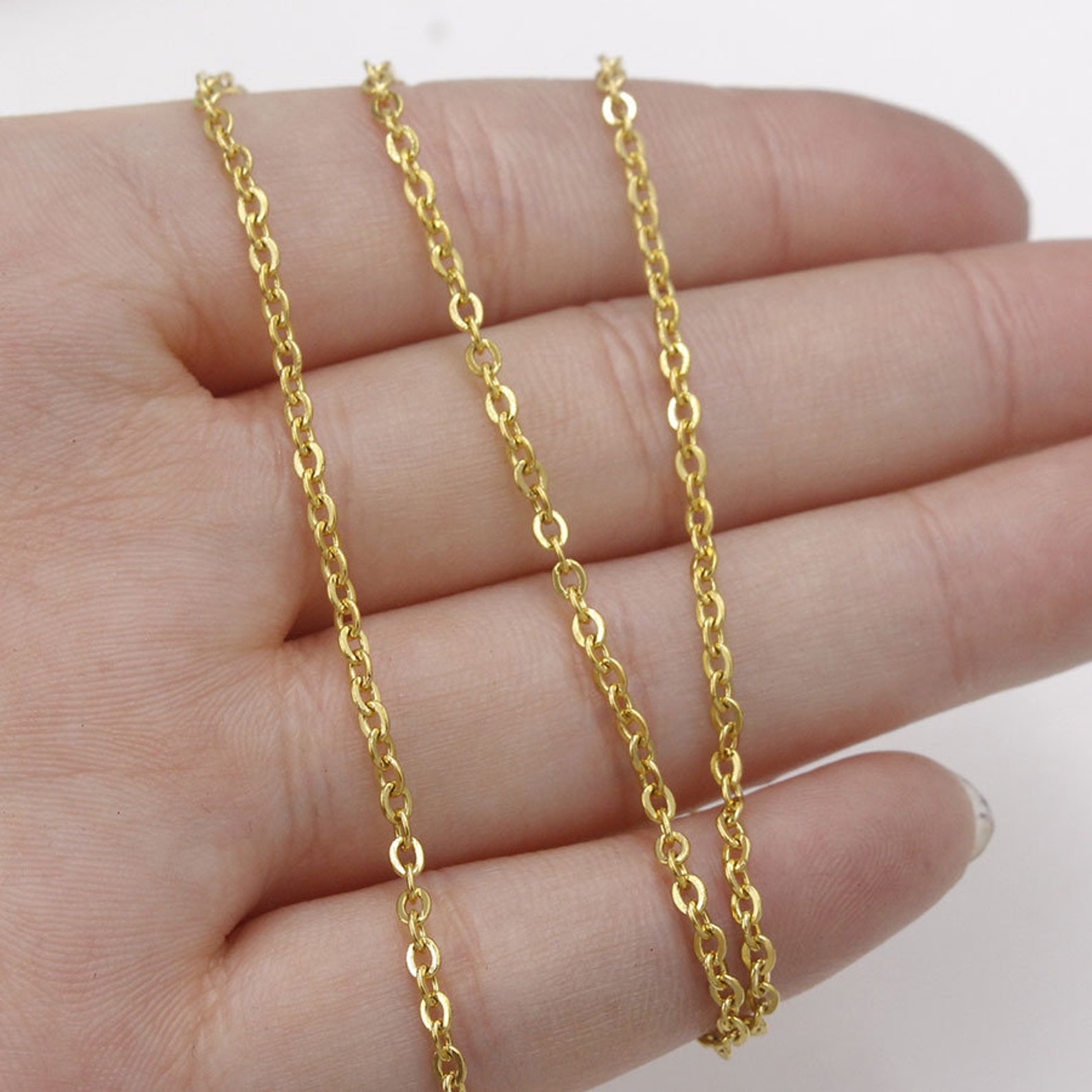 2mm Stainless Steel Chains Crafting Chains Unfinished | Etsy