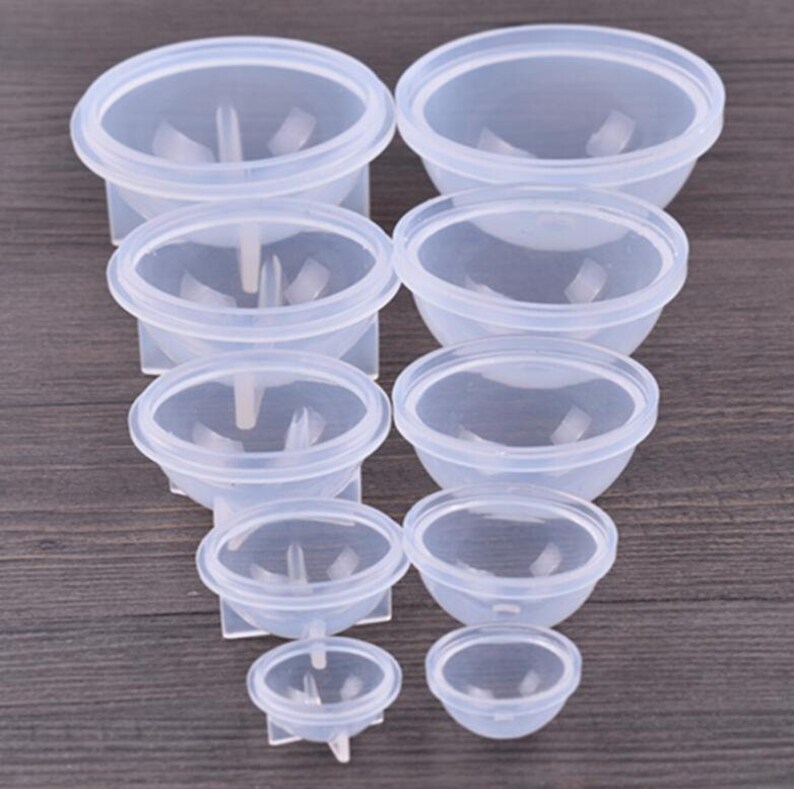 Ball Shaped Clear Silicone Mold Manual Ball Mold Ball Epoxy | Etsy