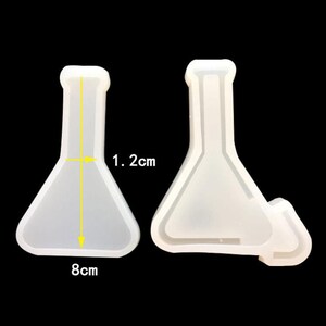 Wine, Beaker, Hourglass, Bottle Pendant Shaker Mold, Keychain Mold ...