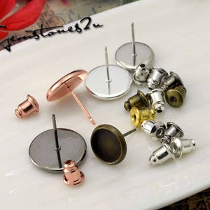 20pcs Bronze / Silve / White Gold / Gun-metal / Gold / Rose Gold Plated ...