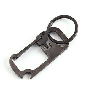 Multifunction High Qualitystainless Steel Keychain Chain,flat Key Ring ...