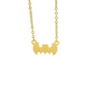 5pcs 45cm Stainless Steel Bat Pendant Necklace , Gold Bat Pendant ...