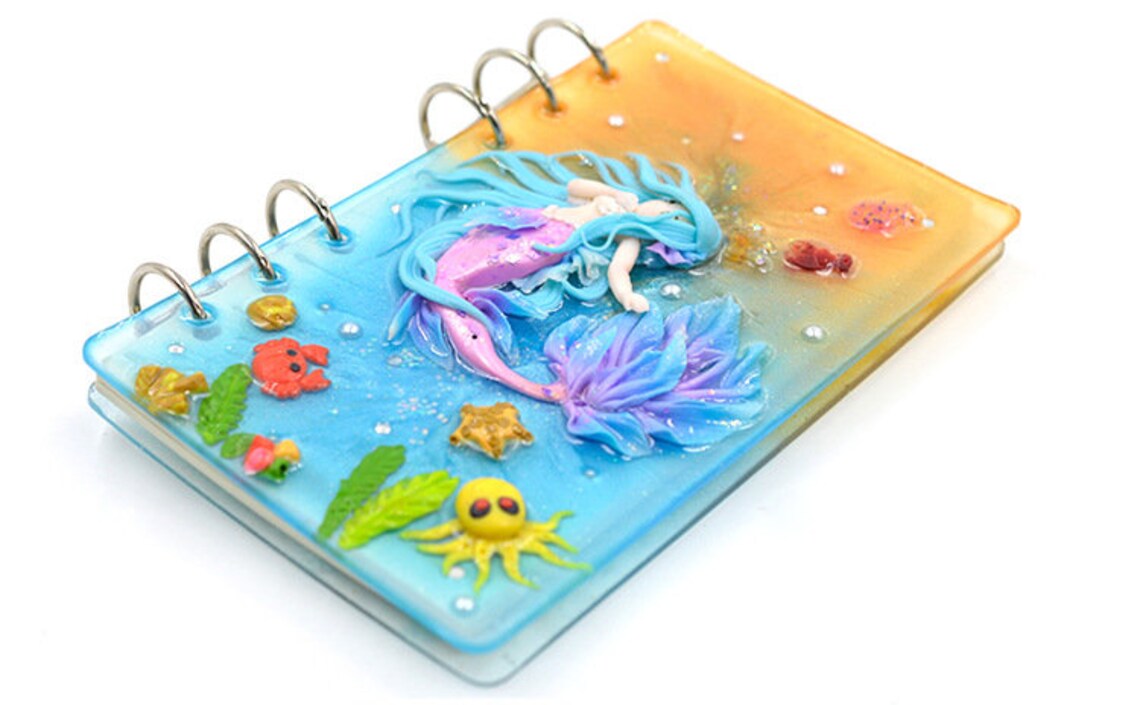 Crystal Notebook silicone molde DIY Notebook silicona molde | Etsy