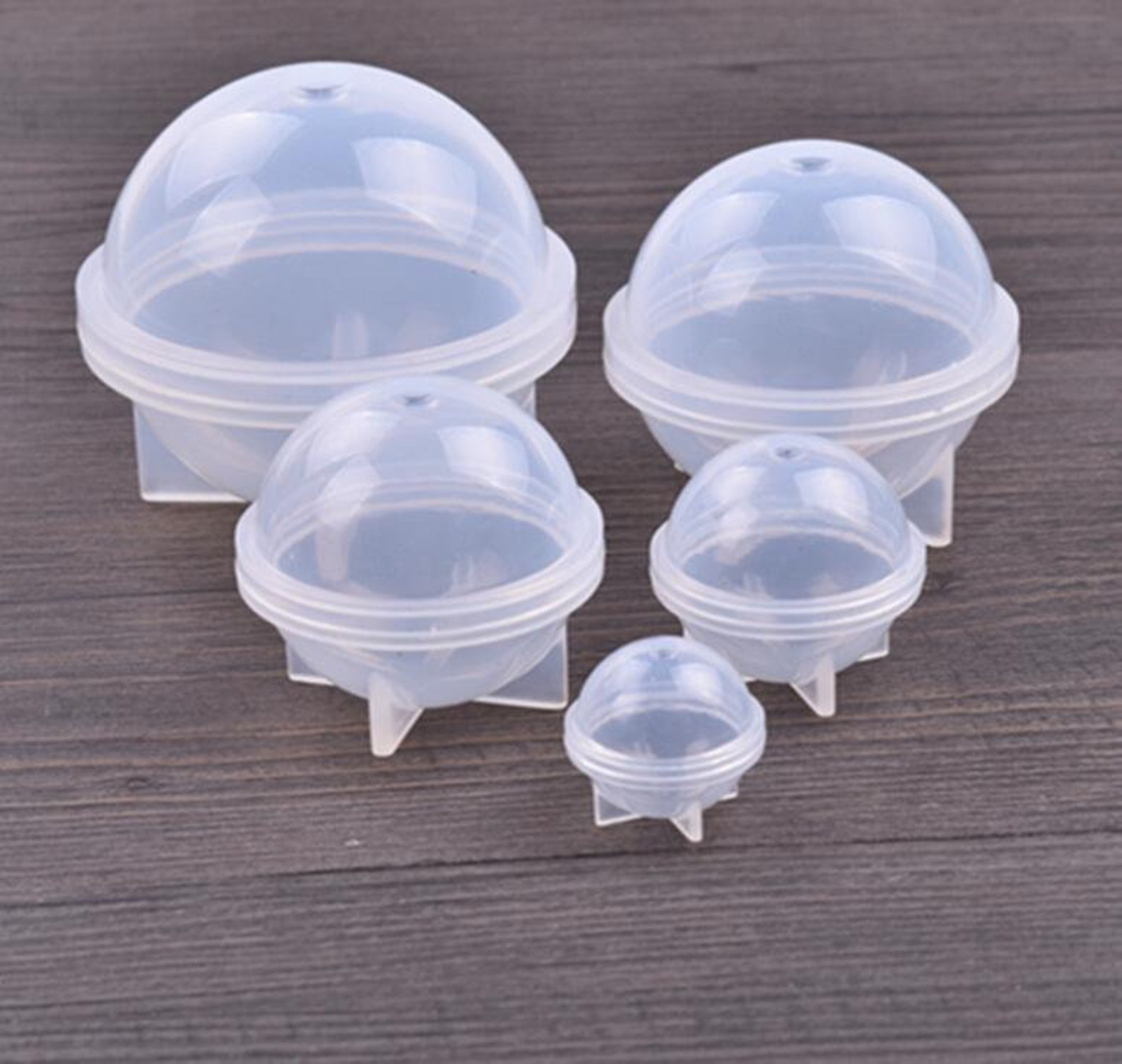 Ball Shaped Clear Silicone Mold Manual Ball Mold Ball Epoxy - Etsy
