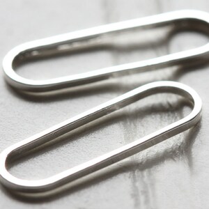 8x25x1mm Raw Brass Hollow Trapezoid Circles Findings, Trapezoid Wire ...