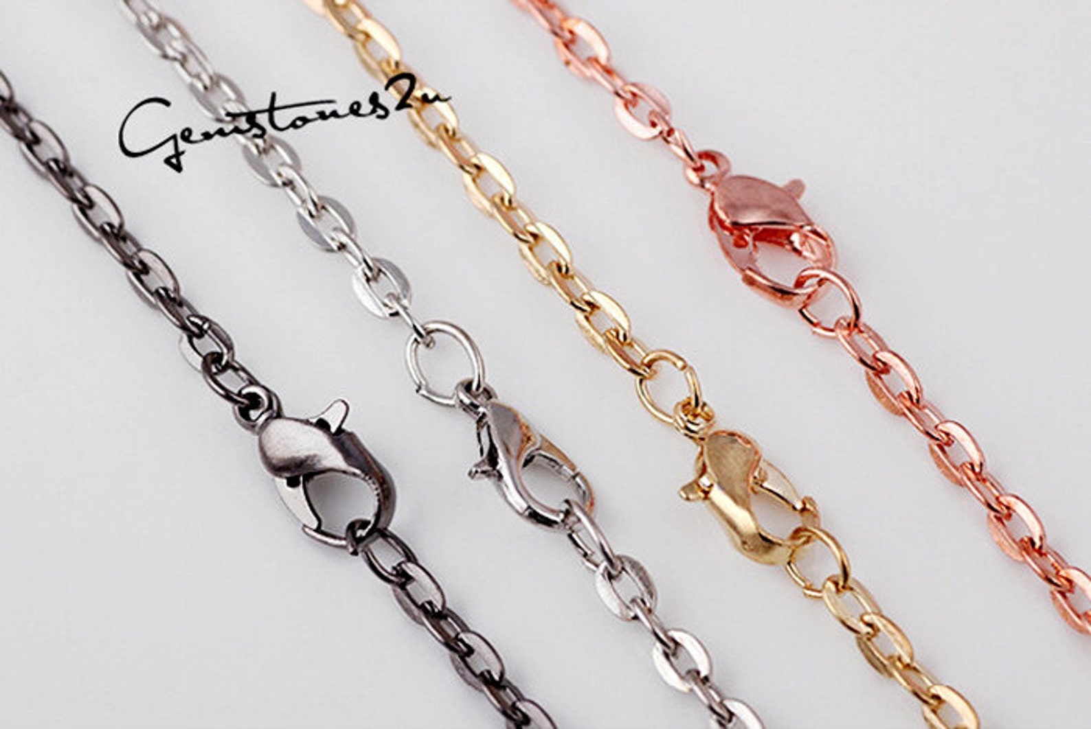 24 Inch 3x4.5mm 0 Shape Cross Link Chains24 Inch Crafting | Etsy