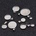 20pcs 6mm30mm Stainless Steel Round Bezel Pendant Bezel - Etsy