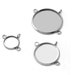 30pcs Stainless Steel Bezel Blanks Bezel Tray Setting Round - Etsy