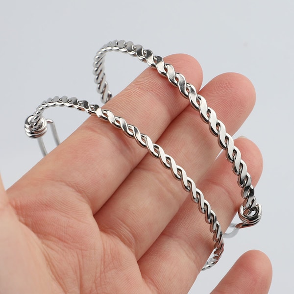 Stainless Steel Bangle - Etsy