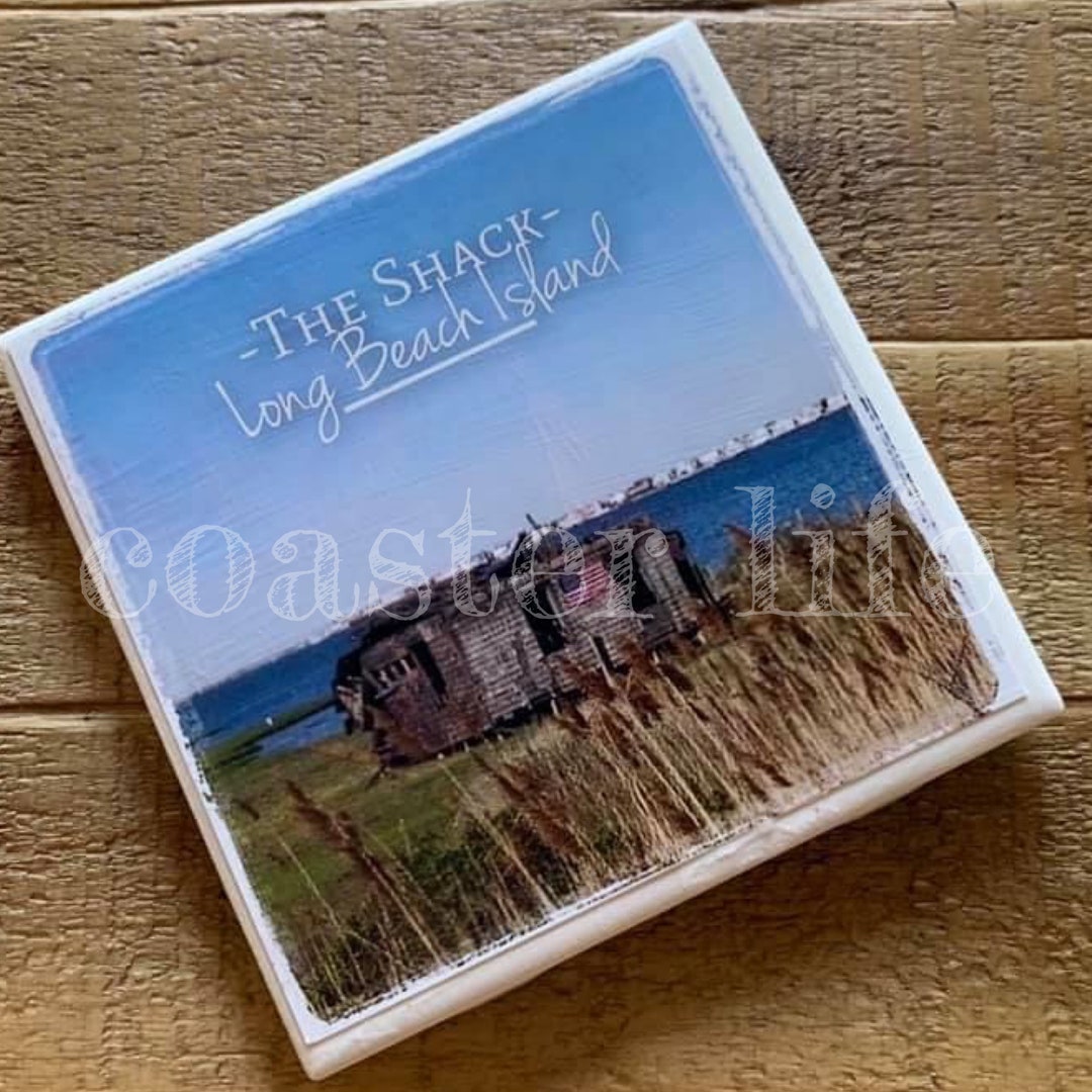 LBI: the Shack Tile Coaster - Etsy