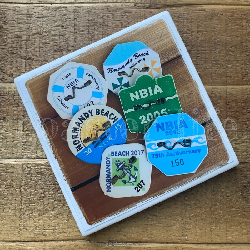 Beach Badge - Etsy