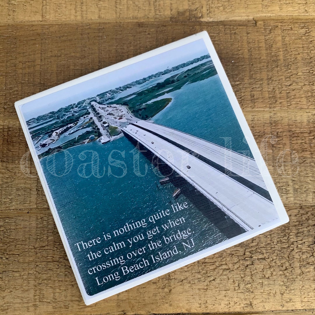 LBI: LBI Bridge Quote Tile Coaster - Etsy.de
