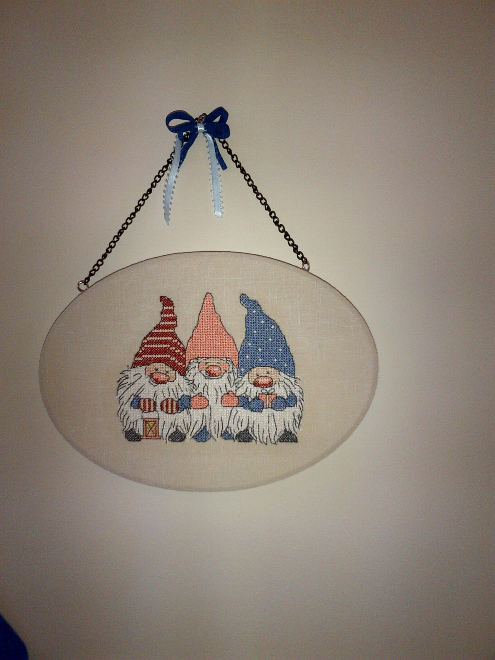 Gnomes. Machine Embroidery Cross Stitched Design. - Etsy