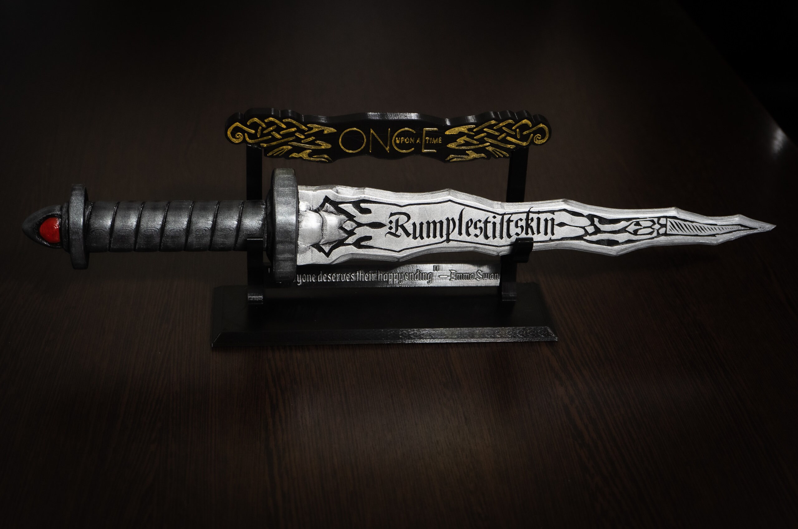 Dark One Dagger Customizable Name Personalised | Etsy