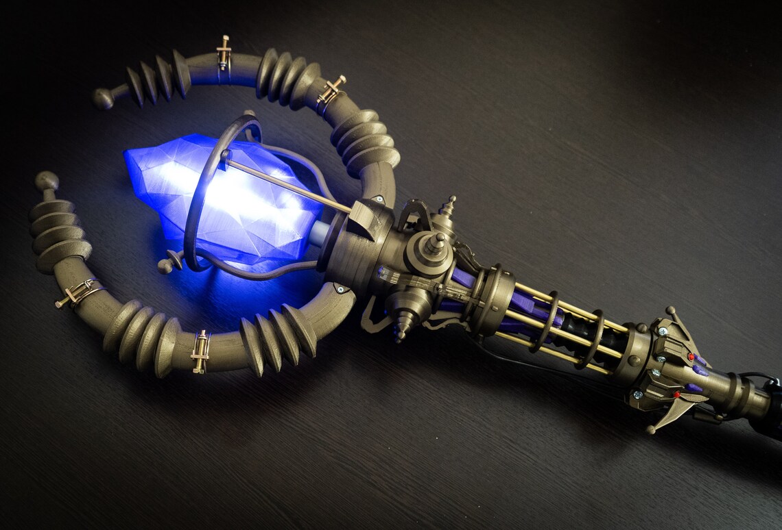 Staff of Lightning | Etsy