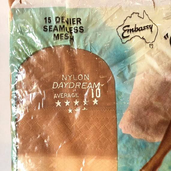 Vintage early 1960s Embassy Unworn Seamless Stockings… - Gem