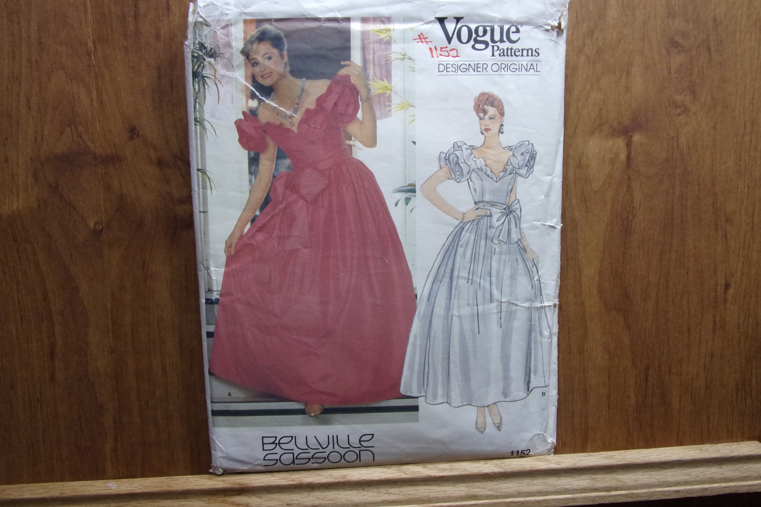 Vogue 1152 Sassoon, Evening Gown, Vogue 1546 Tamotsi, Coat Dress Pants ...