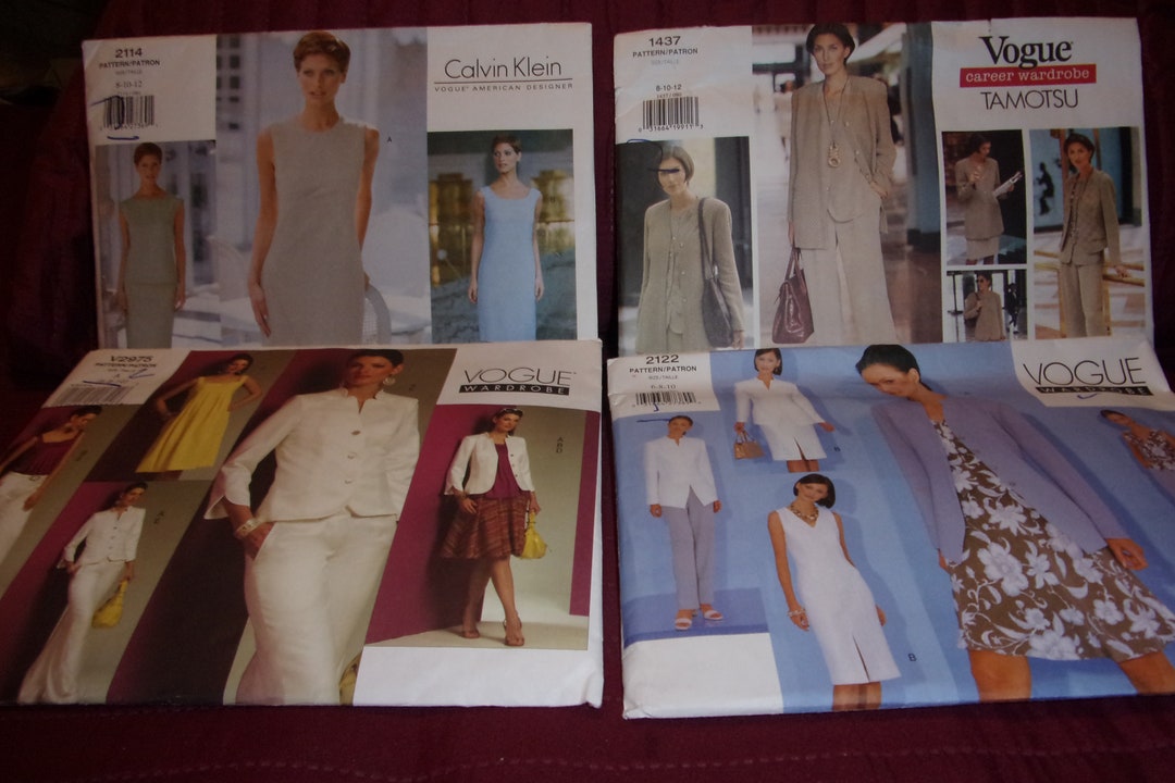 Vogue 2975, Wardrobe, Vogue 2122, Jacket Dress, Vogue 2114, Calvin ...