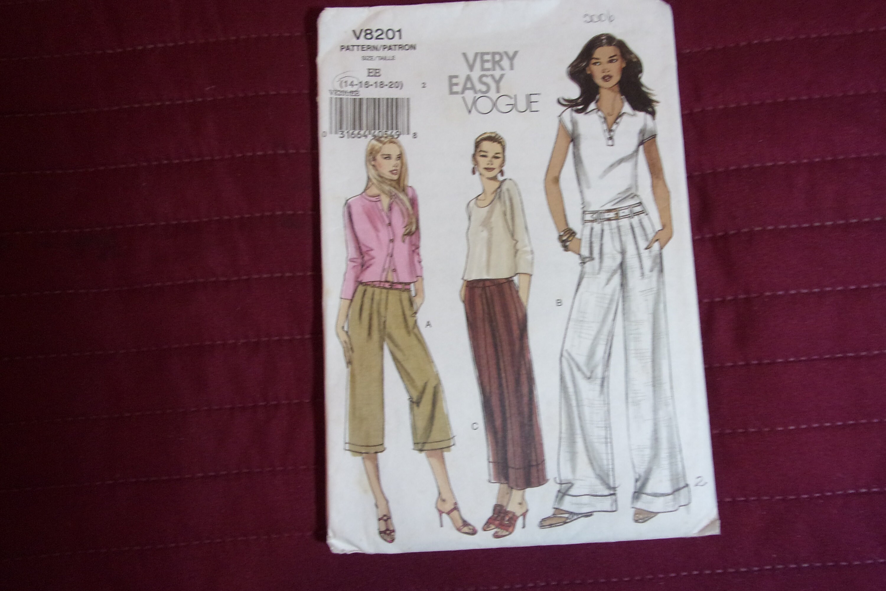 Vogue Pattern 7997, Vogue 8456, Vogue 8249, Vogue 7258, Vogue 8201 ...