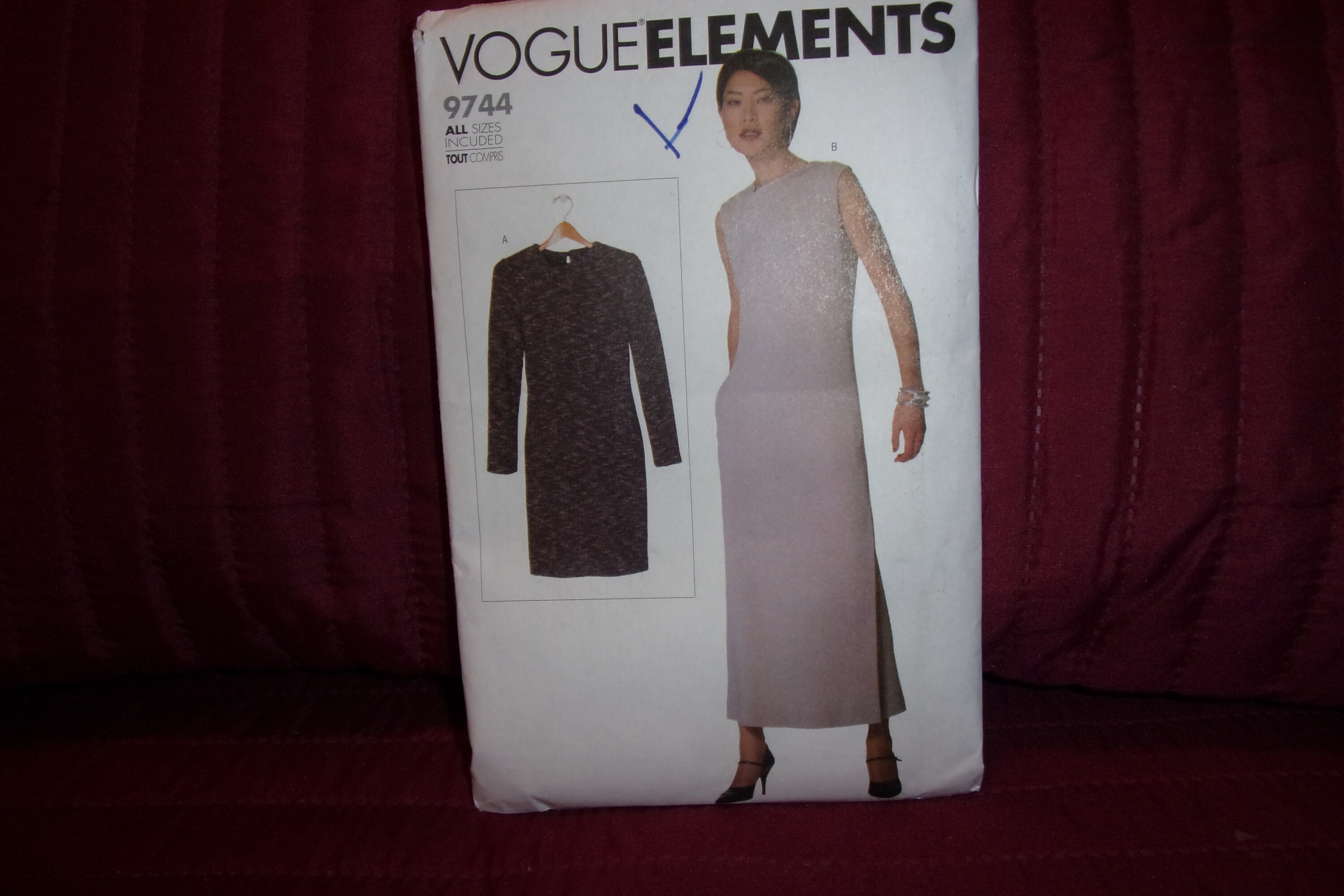 Vogue 8565, Vogue 9744, Elements, Vogue 7755, Career, Vogue 8507, Very ...
