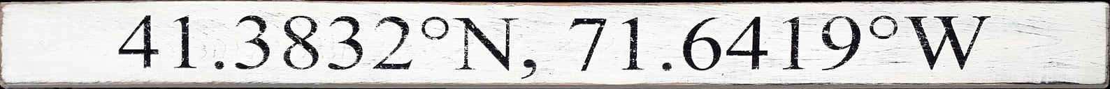 Custom Set Town Name & Coordinates Sign Latitude and Longitude | Etsy