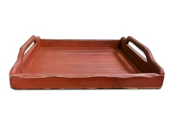 Distressed Wood Tray - Etsy