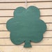 Shamrock Wooden Shamrock Wall Decor 24in Large - Etsy
