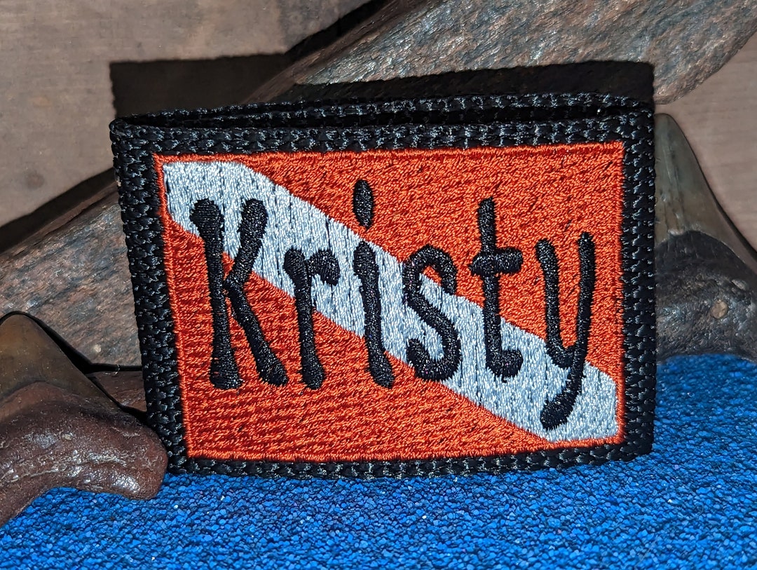 Dive Flag BCD Tag Customizable Identification Tag personalized Badge - Etsy