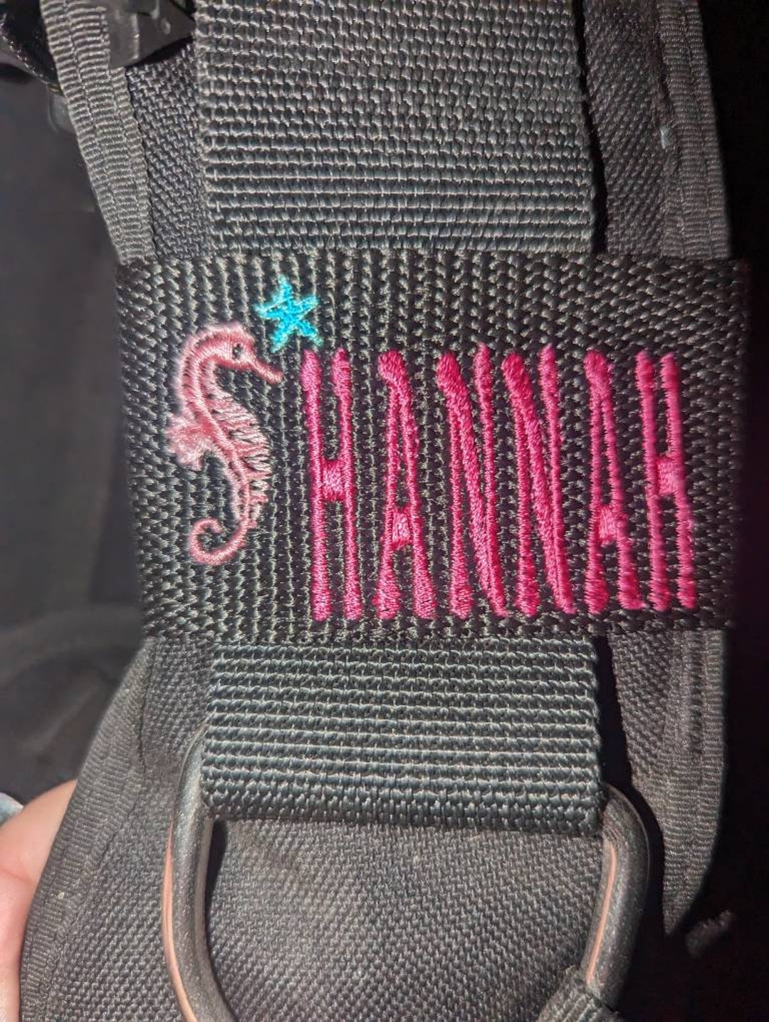 Seahorse Dive BCD Tag Customizable Identification Tag personalized ...