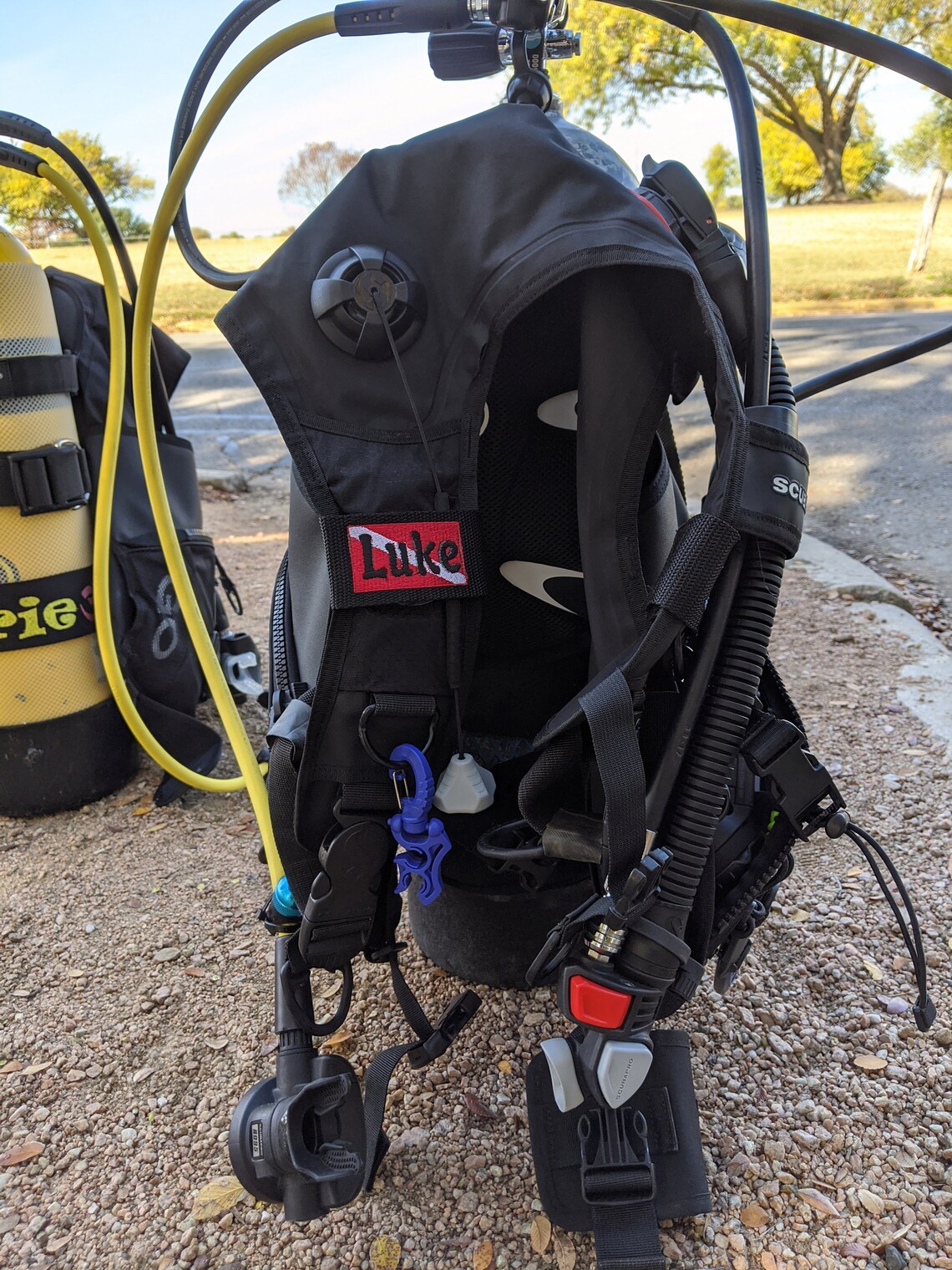 Master Diver Flag Name Tag BCD - Etsy