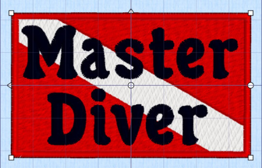 Master Diver Flag Name Tag BCD - Etsy