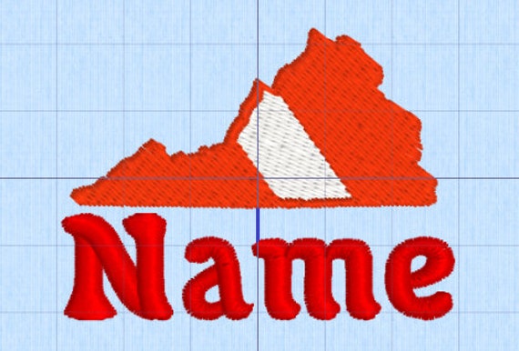 Virginia Dive Flag Name Tag BCD Custom With Name - Etsy