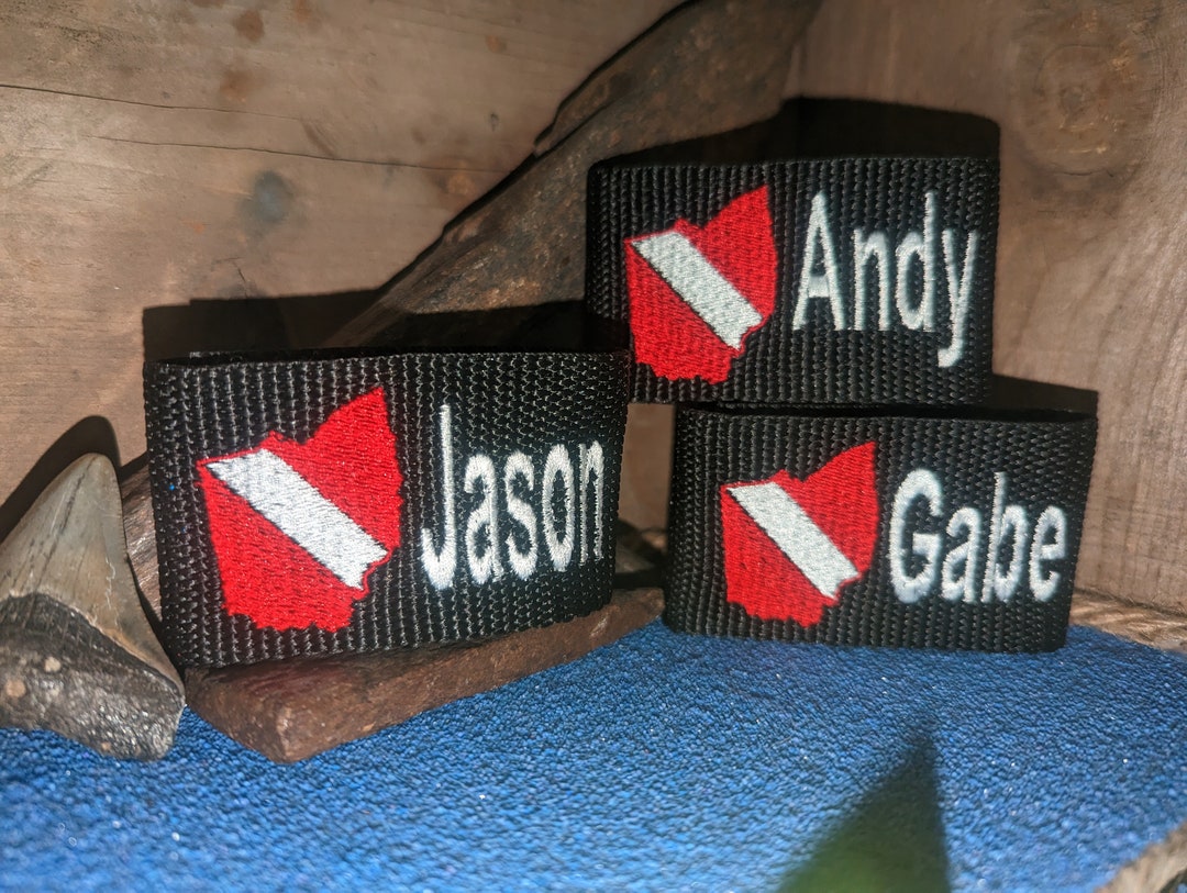 Ohio Dive BCD Tag Customizable Identification Tag -personalized Badge ...