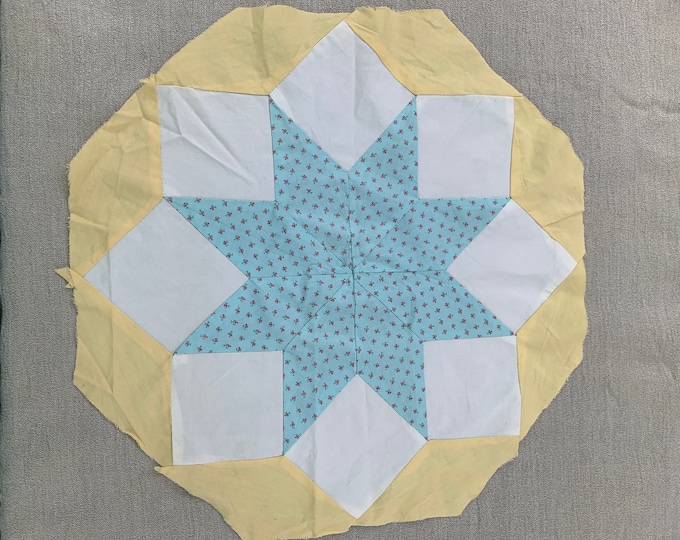 Five Large Rolling Star Virginia Reel Carpenter's Star Quilt Blocks in ...