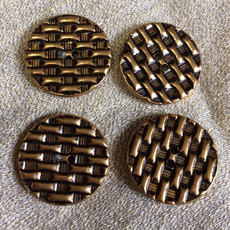 Large Antique Buttons - Etsy