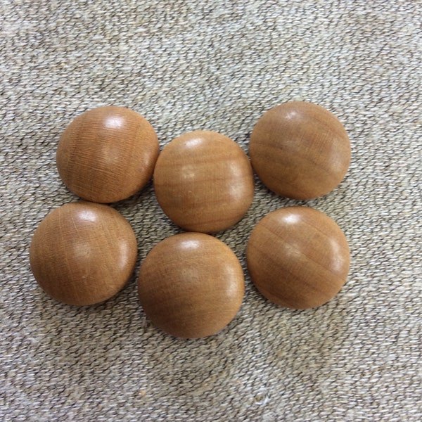 Round Wooden Buttons - Etsy