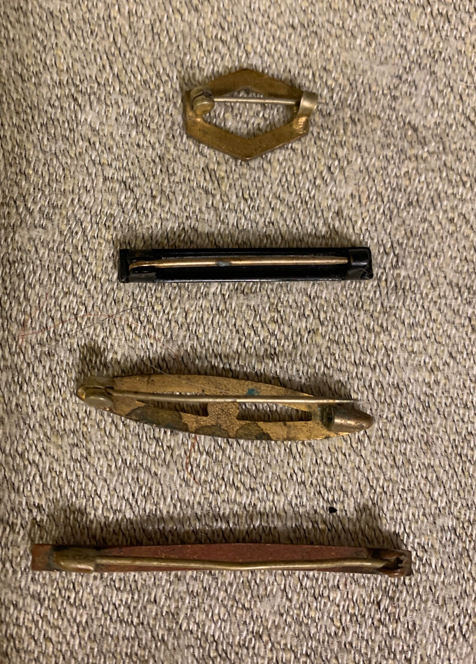 Group of Four Vintage Victorian Type Bar Pins Elegant Refined - Etsy