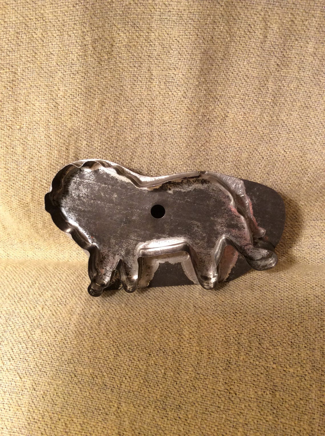 Antique Handmade Tin Lion Cookie Cutter - Etsy