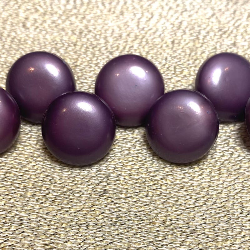 Purple Buttons - Etsy