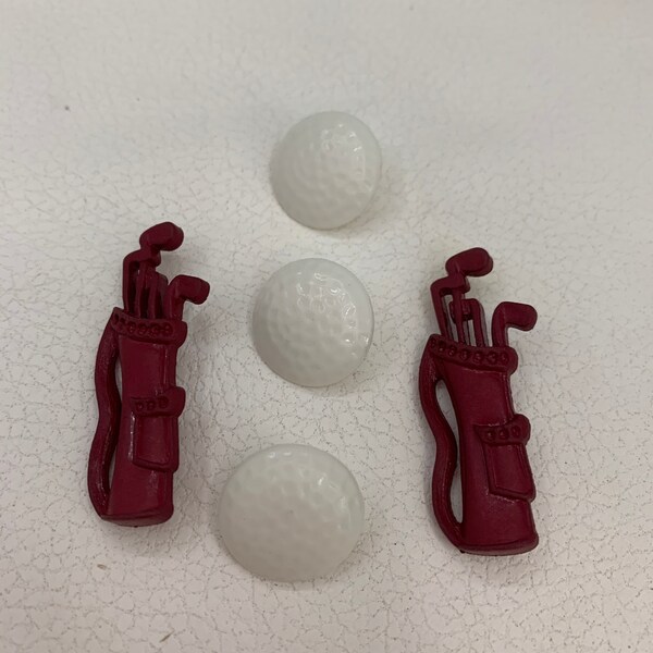 Golf Buttons - Etsy