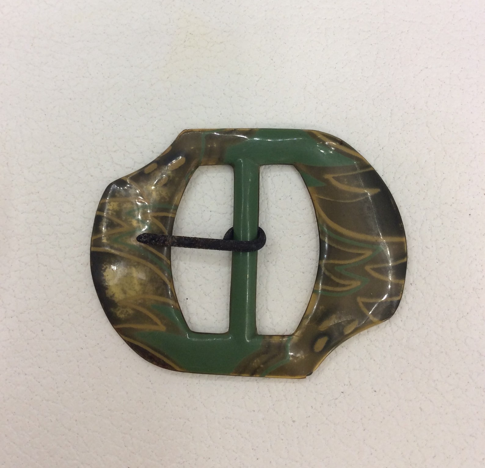 Celluloid Tight Top Buckle Art Deco Style BU005 - Etsy